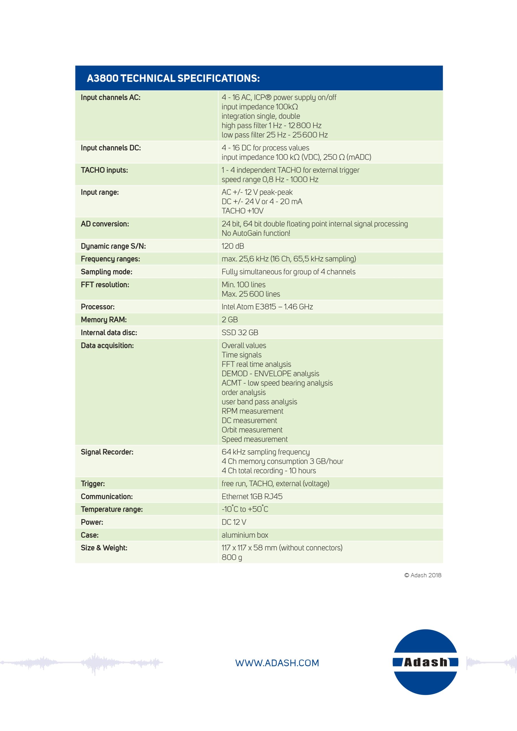 ADASH A3800 - https://www.mataneepan.com